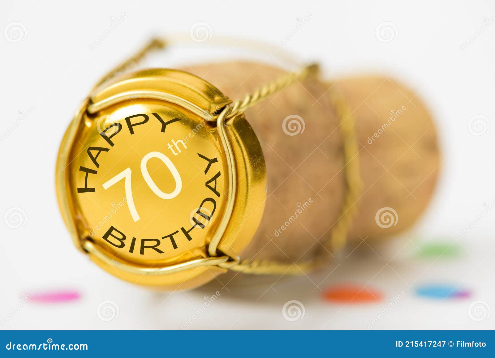 Congratulations on the 70th Birthday Stock Image - Image of birthday ...