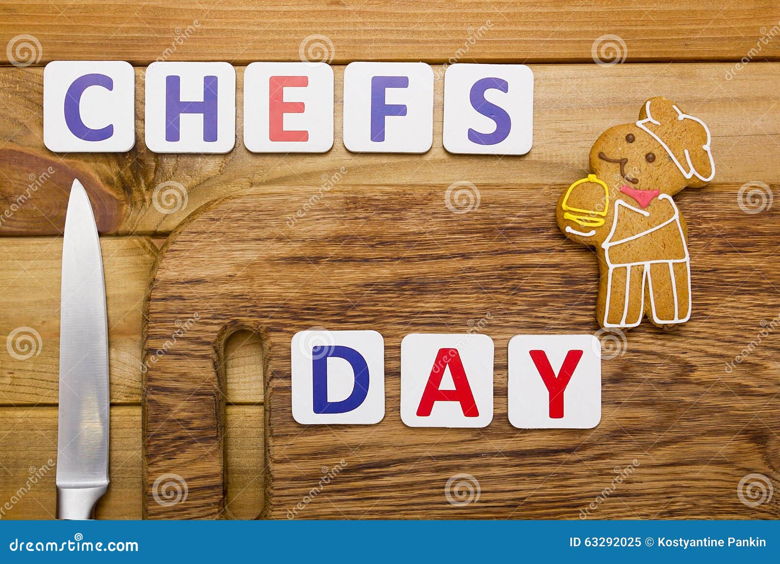 Congratulations To the Cook Stock Image - Image of kitchen, senior ...