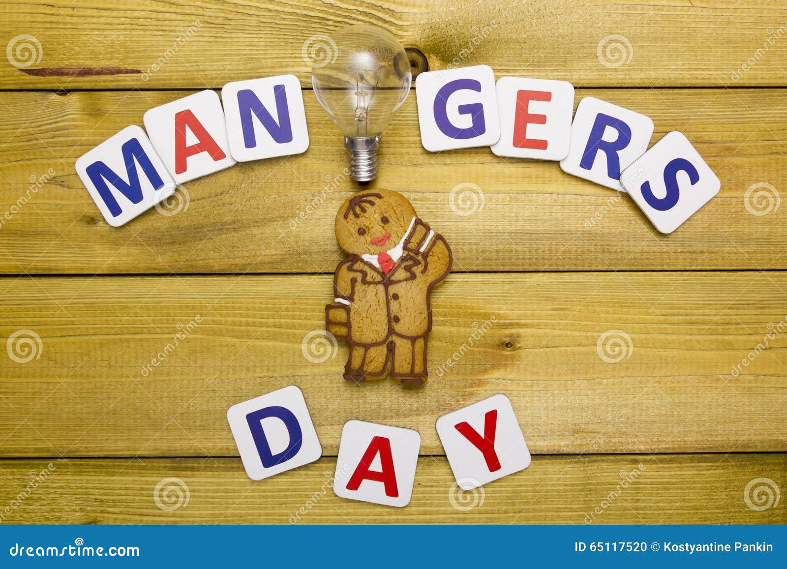 Congratulations To the Manager Stock Photo - Image of season, employee ...