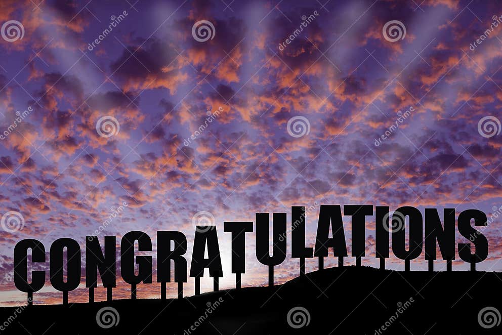 Congratulations stock image. Image of happiness, concept - 46728965