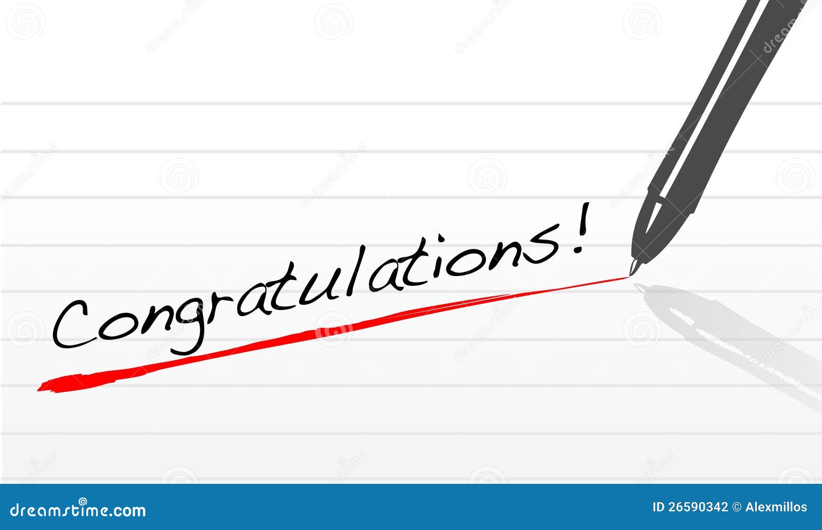 Congratulations Written In Gold Calligraphy On A Blush Pink Background ...