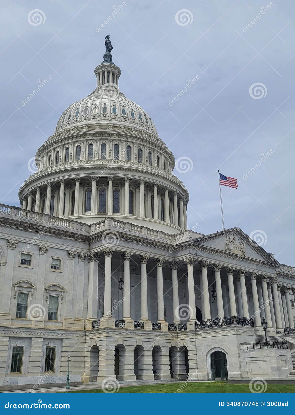 The Congress Building in Washington DC Stock Image - Image of historic ...