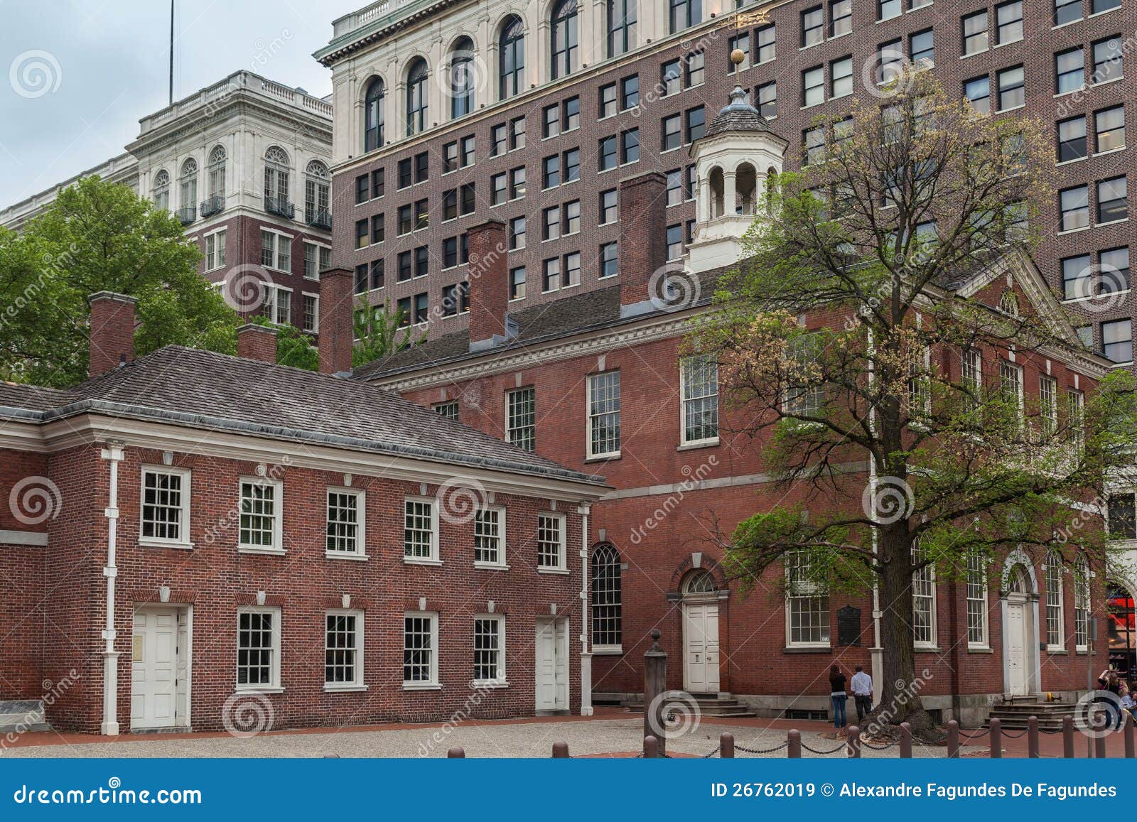 Congress Hall Philadelphia stock image. Image of tower - 26762019