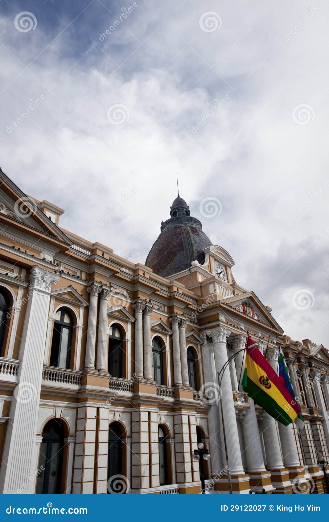 Congress in La Paz, Bolivia Stock Image - Image of building ...