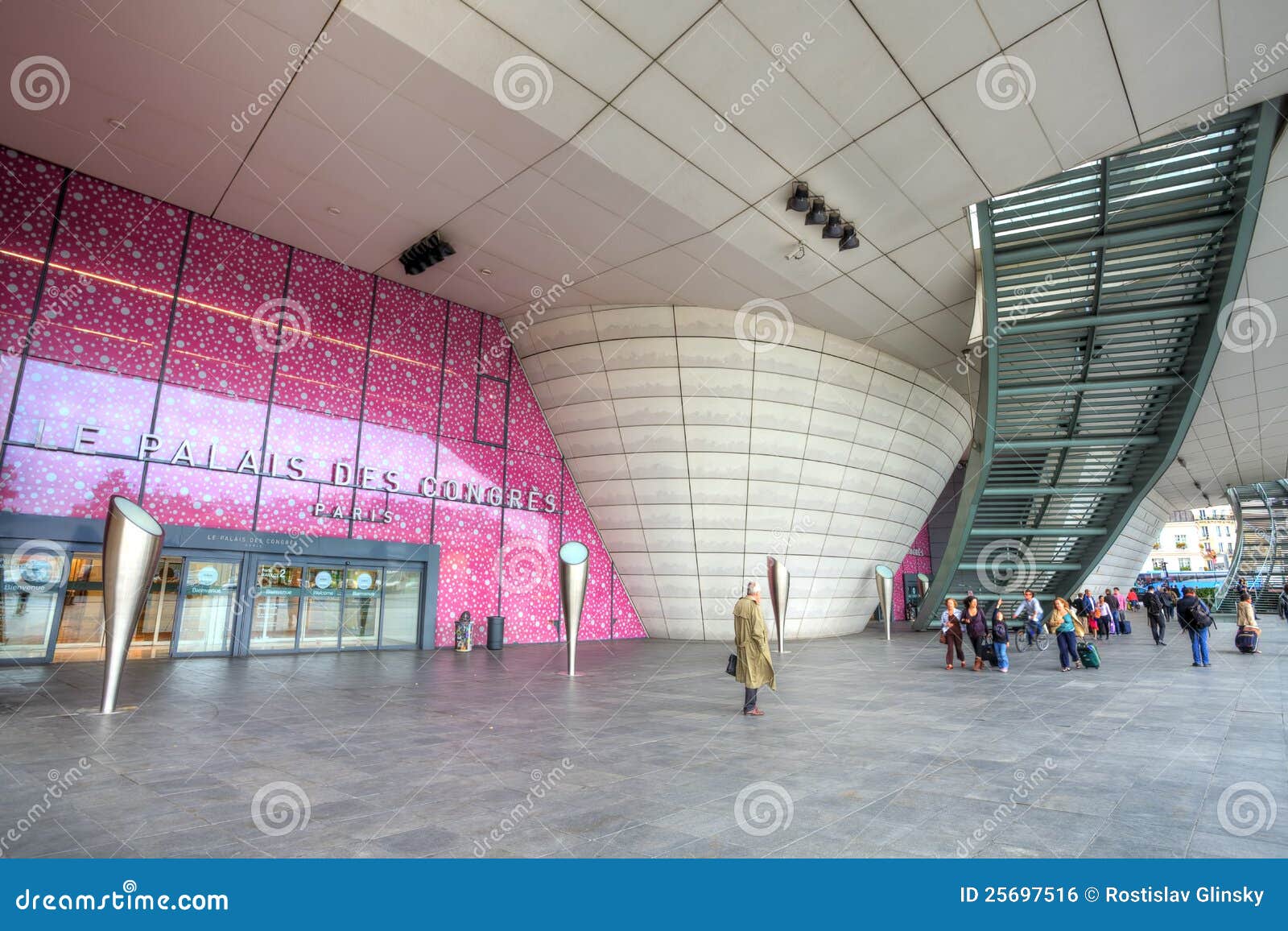 Congress Palace. Paris, France. Editorial Photo - Image of modern ...