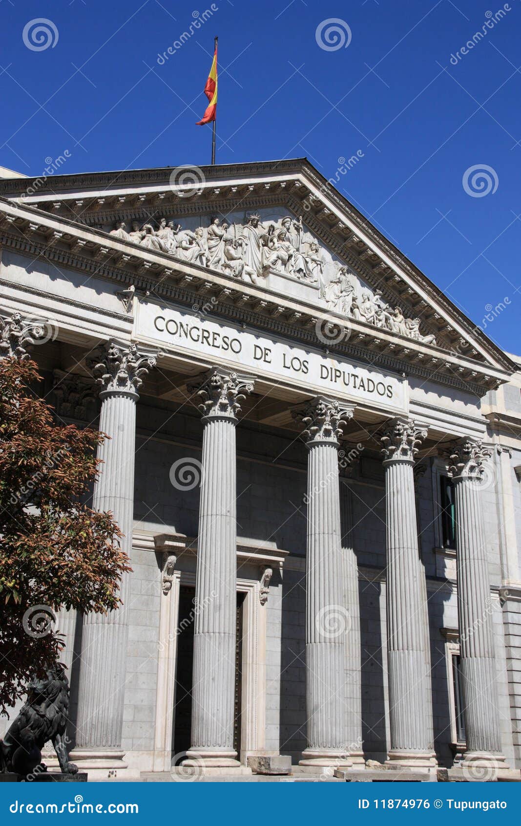 Congress of Spain stock photo. Image of deputies, spain - 11874976