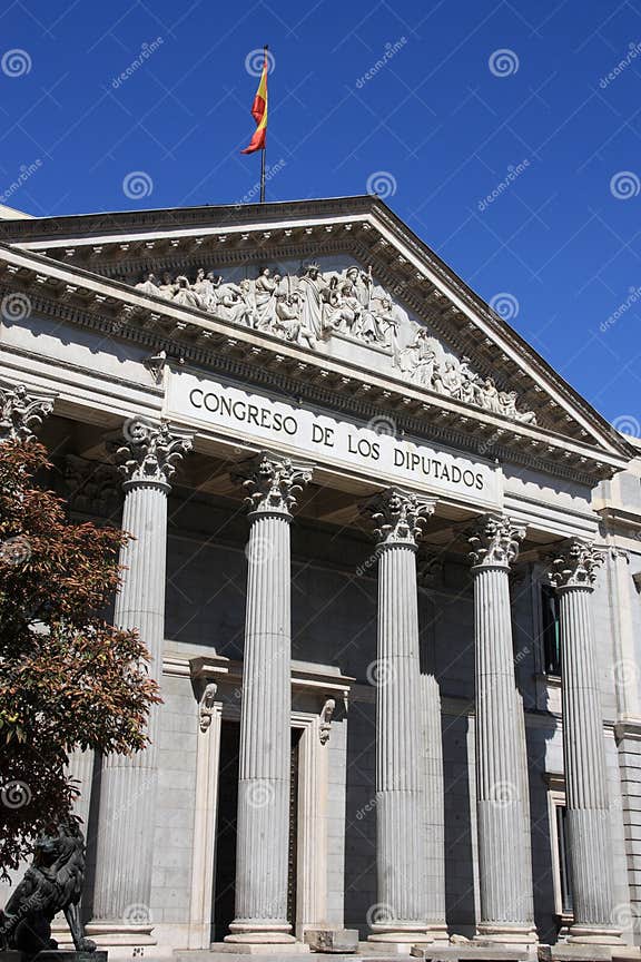 Congress of Spain stock photo. Image of deputies, spain - 11874976