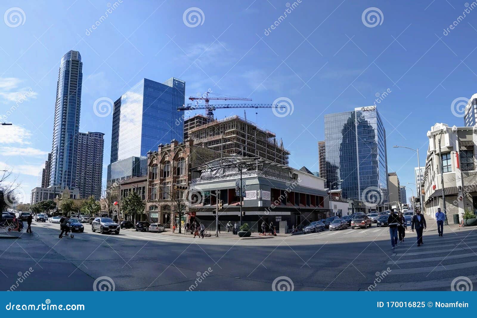 Congress Street in Downtown Austin Texas Editorial Image - Image of ...