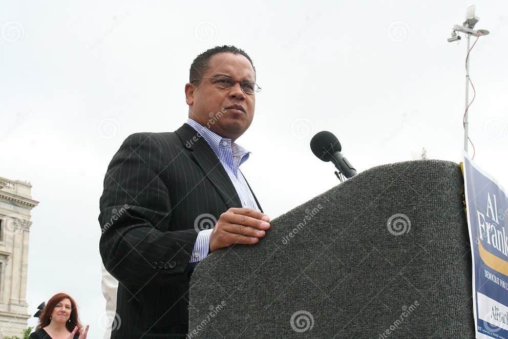 Congressman Keith Ellison editorial photography. Image of ellison - 9992817