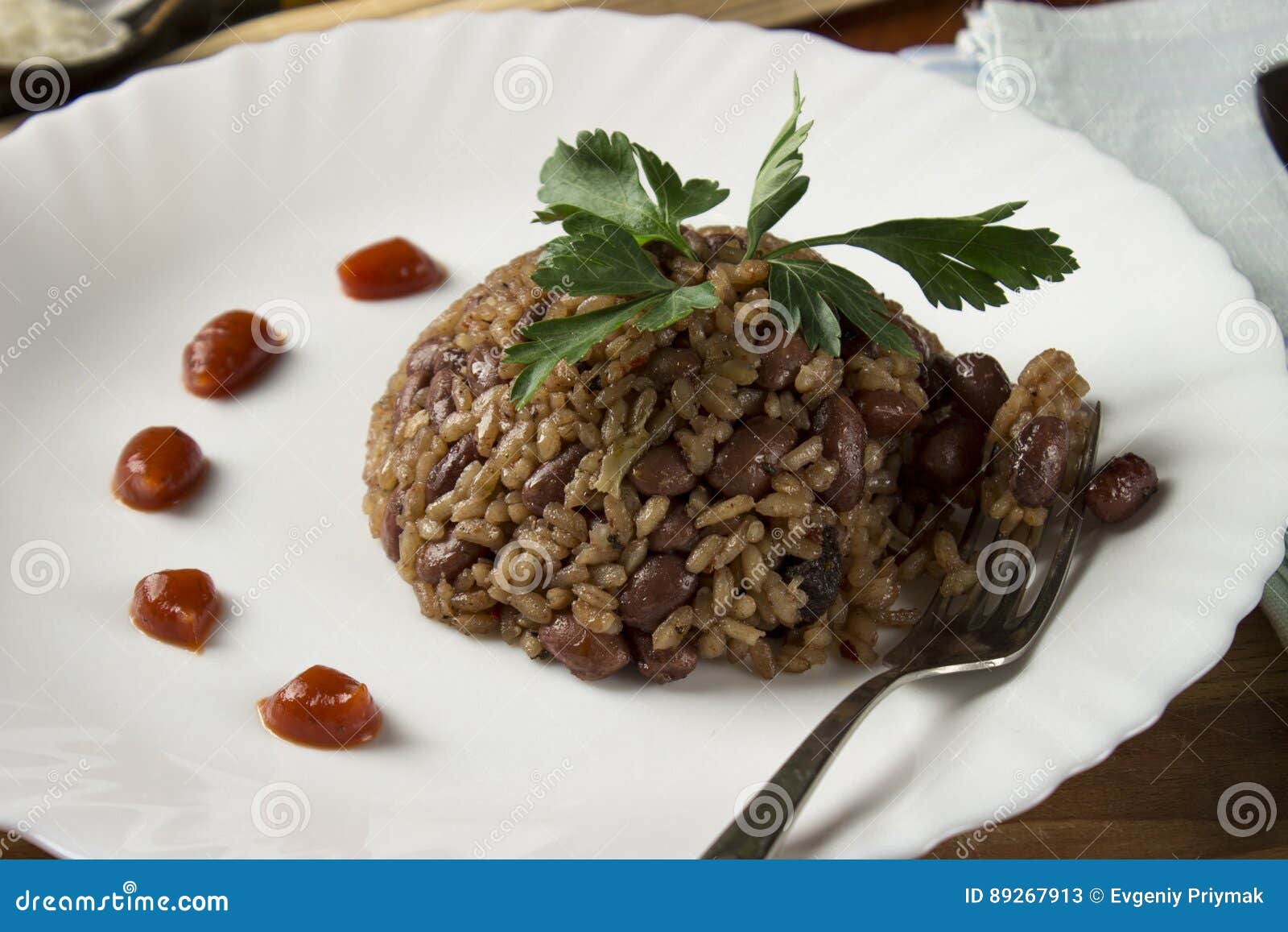 Congri stock image. Image of lunch, high, gourmet, congri - 89267913