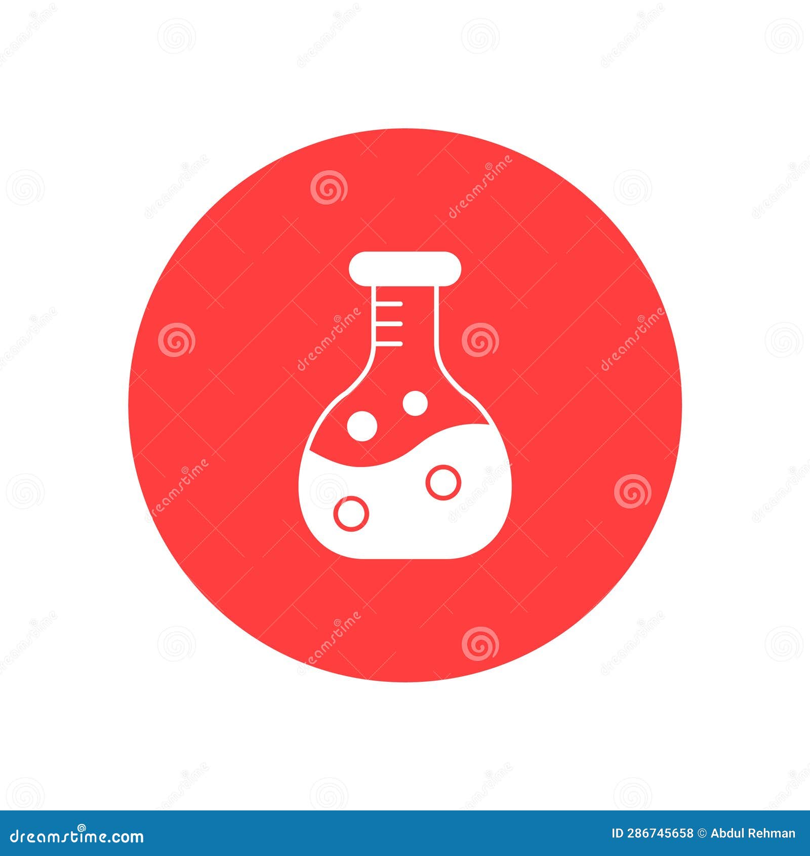 Conical Flask Vector Icon Which Can Easily Modify or Edit. Stock ...
