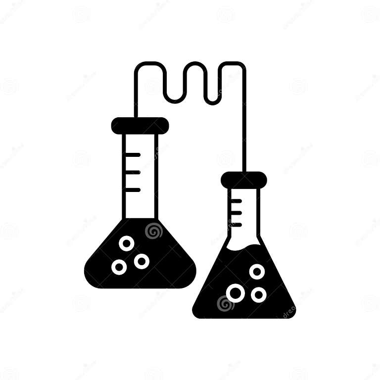 Conical Flask Vector Icon Which Can Easily Modify or Edit. Stock Vector ...