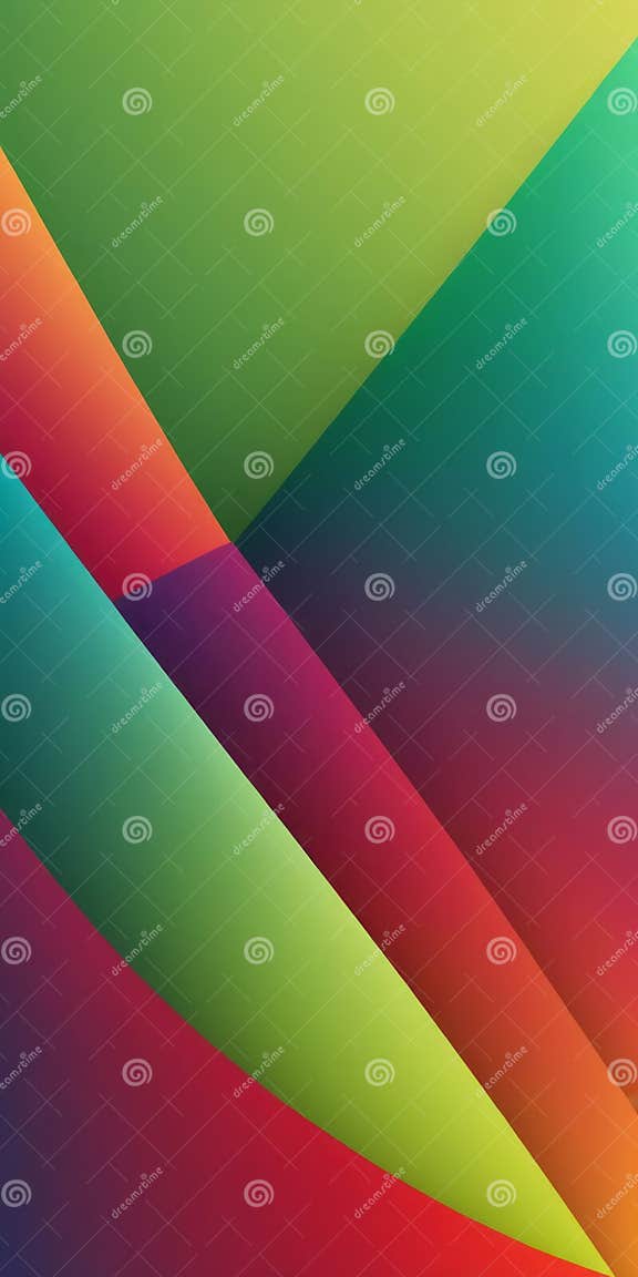 Conical Shapes in Green Red Stock Image - Image of pattern, wallpaper ...