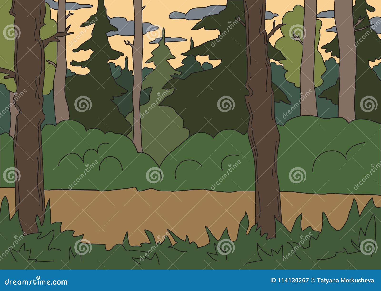 Forest Backdrop Vector Stock Illustrations – 57,639 Forest Backdrop ...