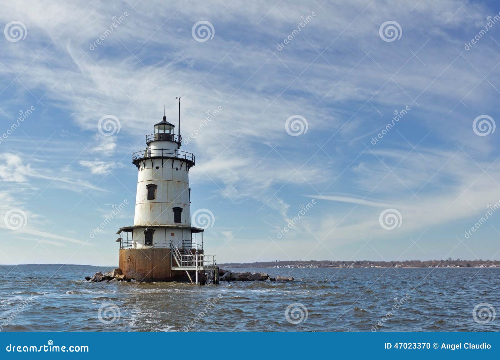 Conimicut Lighthouse Warwick Rhode Island Stock Photos - Free & Royalty ...