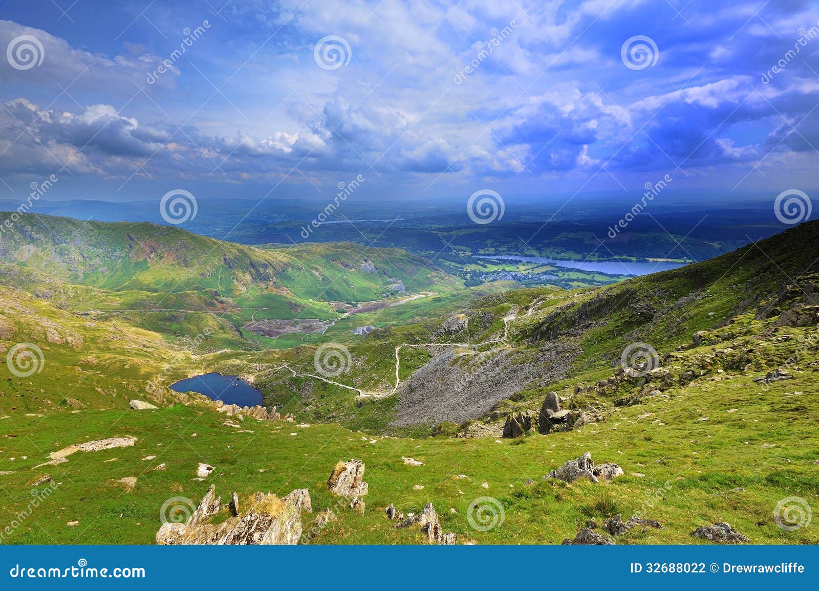 Coniston stock photo. Image of national, pool, valleys - 32688022