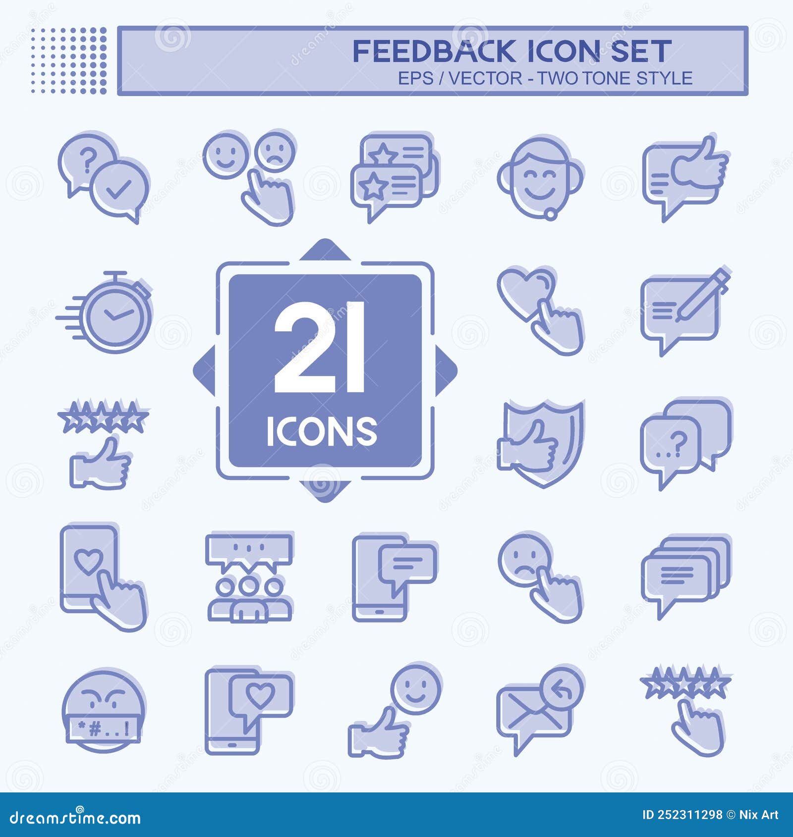 Conjunto De ícones De Feedback. Adequado Para Símbolo De Interface Web ...