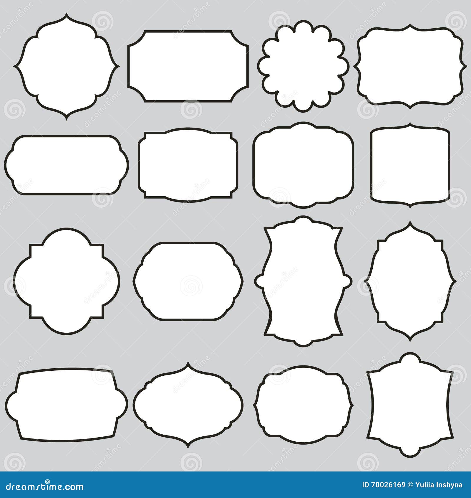 Conjunto De Bastidores Del Vector Ilustración del Vector - Ilustración ...