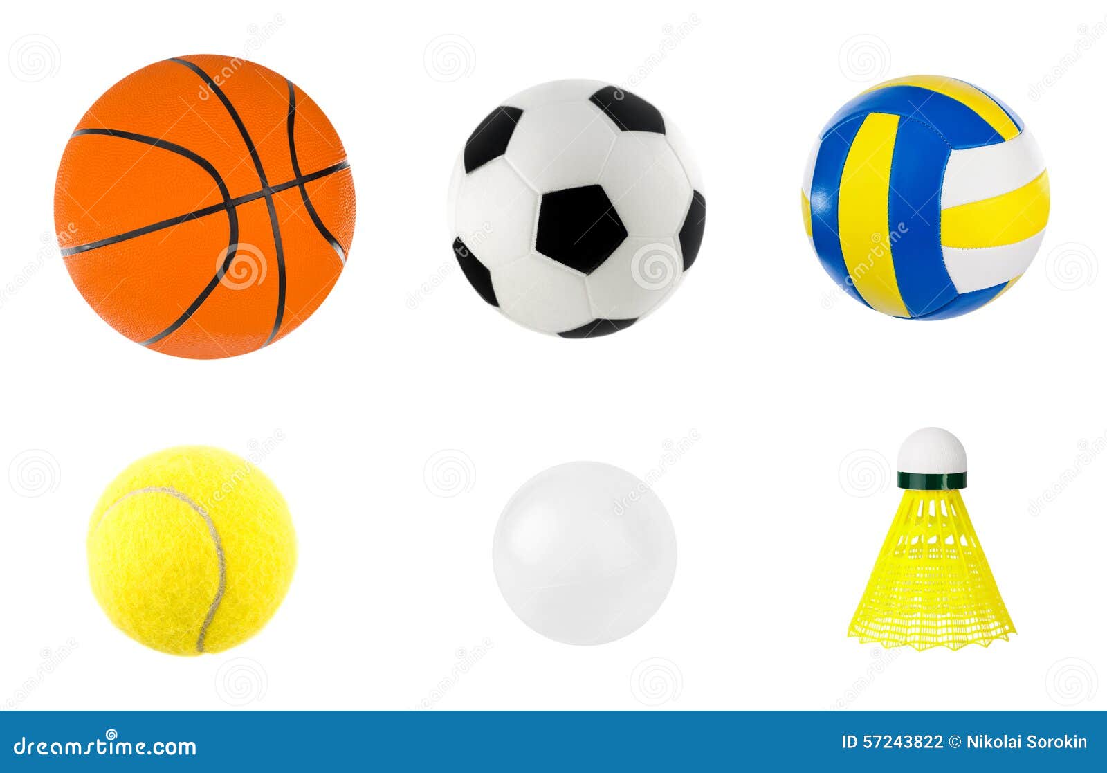 Conjunto De Bolas Del Deporte Foto de archivo - Imagen de deportes ...