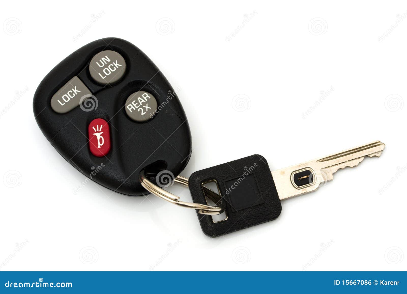 Conjunto De Claves Del Coche Foto de archivo - Imagen de control ...