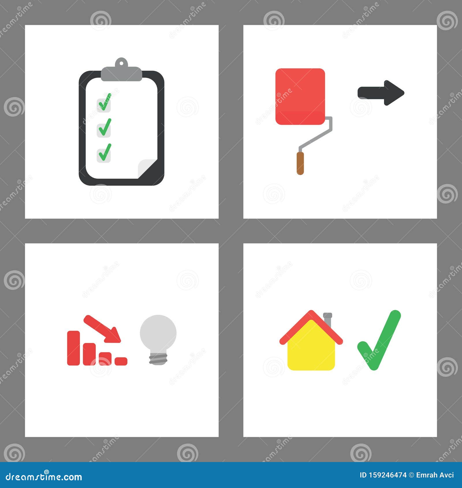 Conjunto De Conceptos De Icono Del Vector Ilustración del Vector ... Conjunto De Conceptos De Icono Del Vector Ilustración del Vector ...