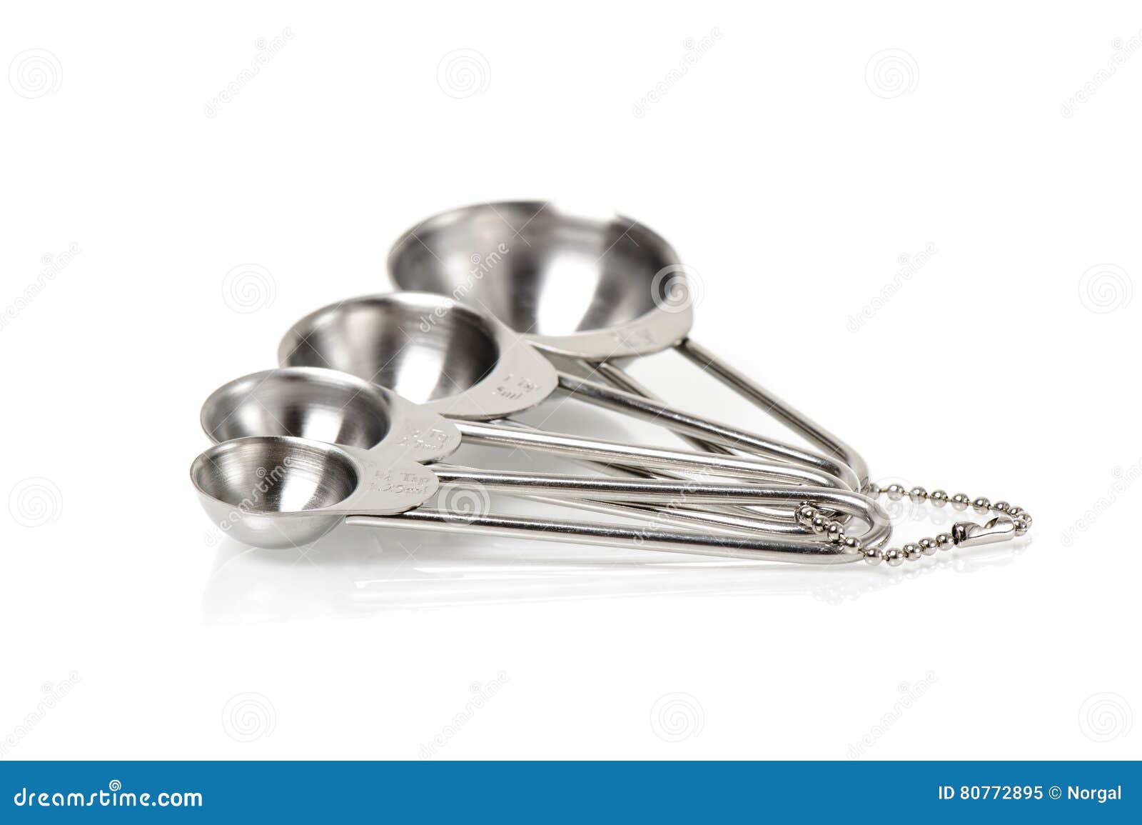 Conjunto De Cucharas Medidas Imagen de archivo - Imagen de cucharilla ...