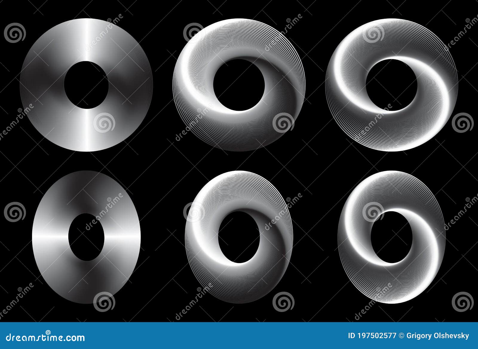 Conjunto De Elementos De Desenho Linear Em Preto E Branco Ilustração do ...