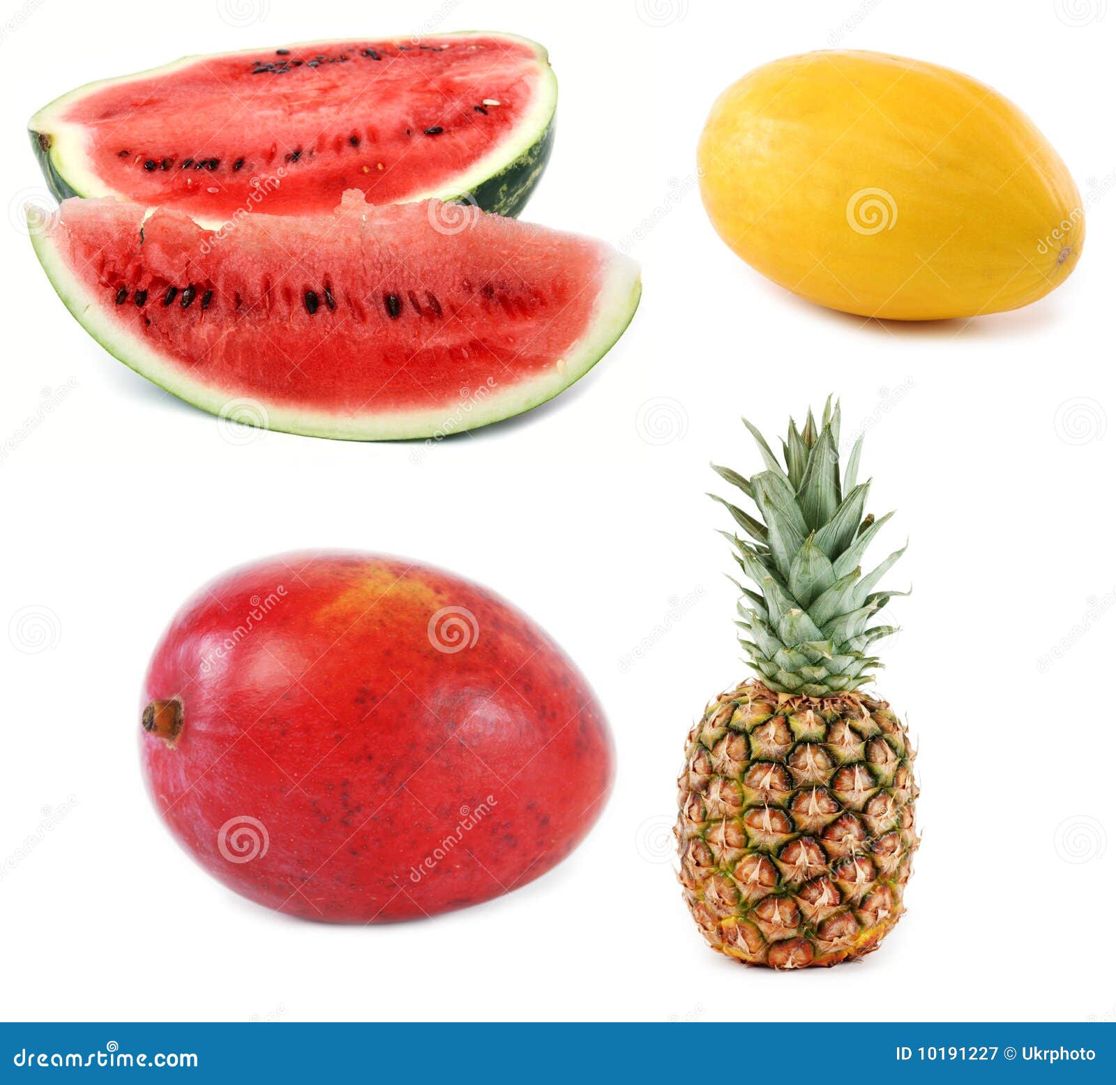 Conjunto de frutas imagen de archivo. Imagen de fresco - 10191227