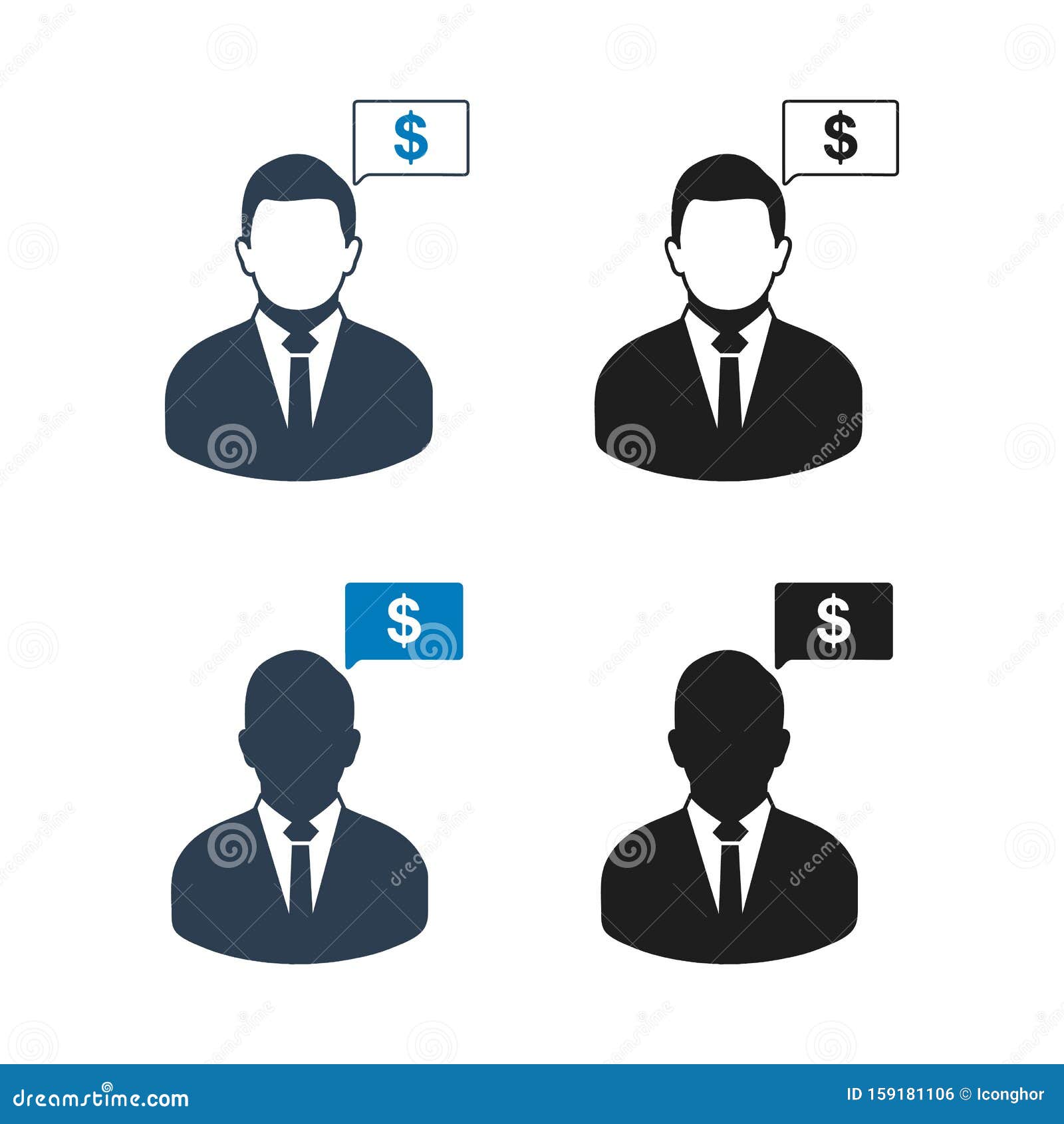 Conjunto De Iconos Del Asesor Financiero Ilustración del Vector ... Conjunto De Iconos Del Asesor Financiero Ilustración del Vector ...
