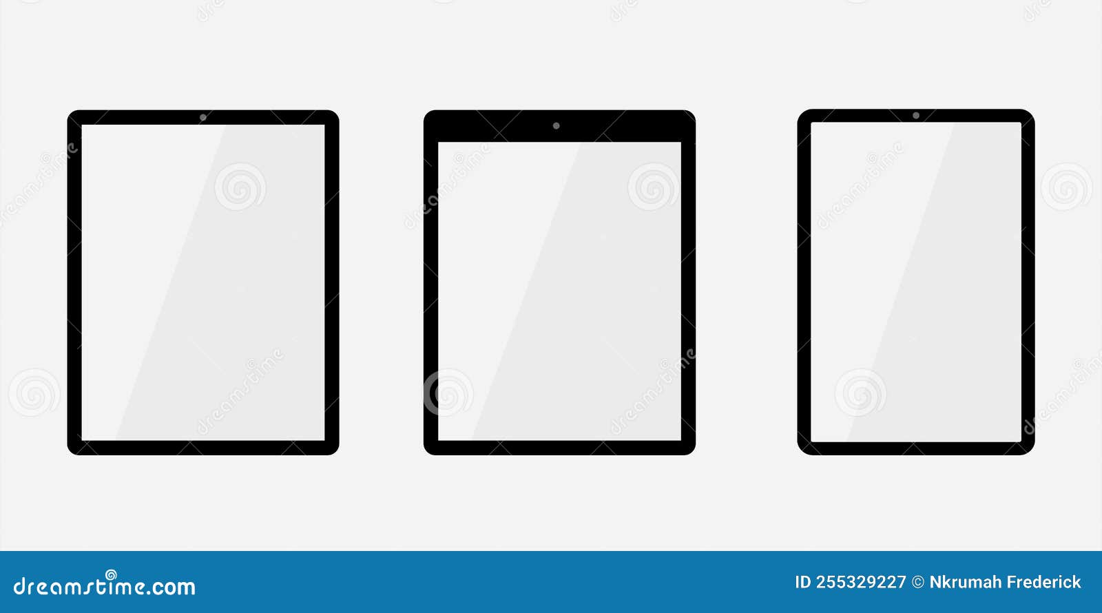 Conjunto De Iconos De Tablet Pc Ilustración del Vector - Ilustración de ...