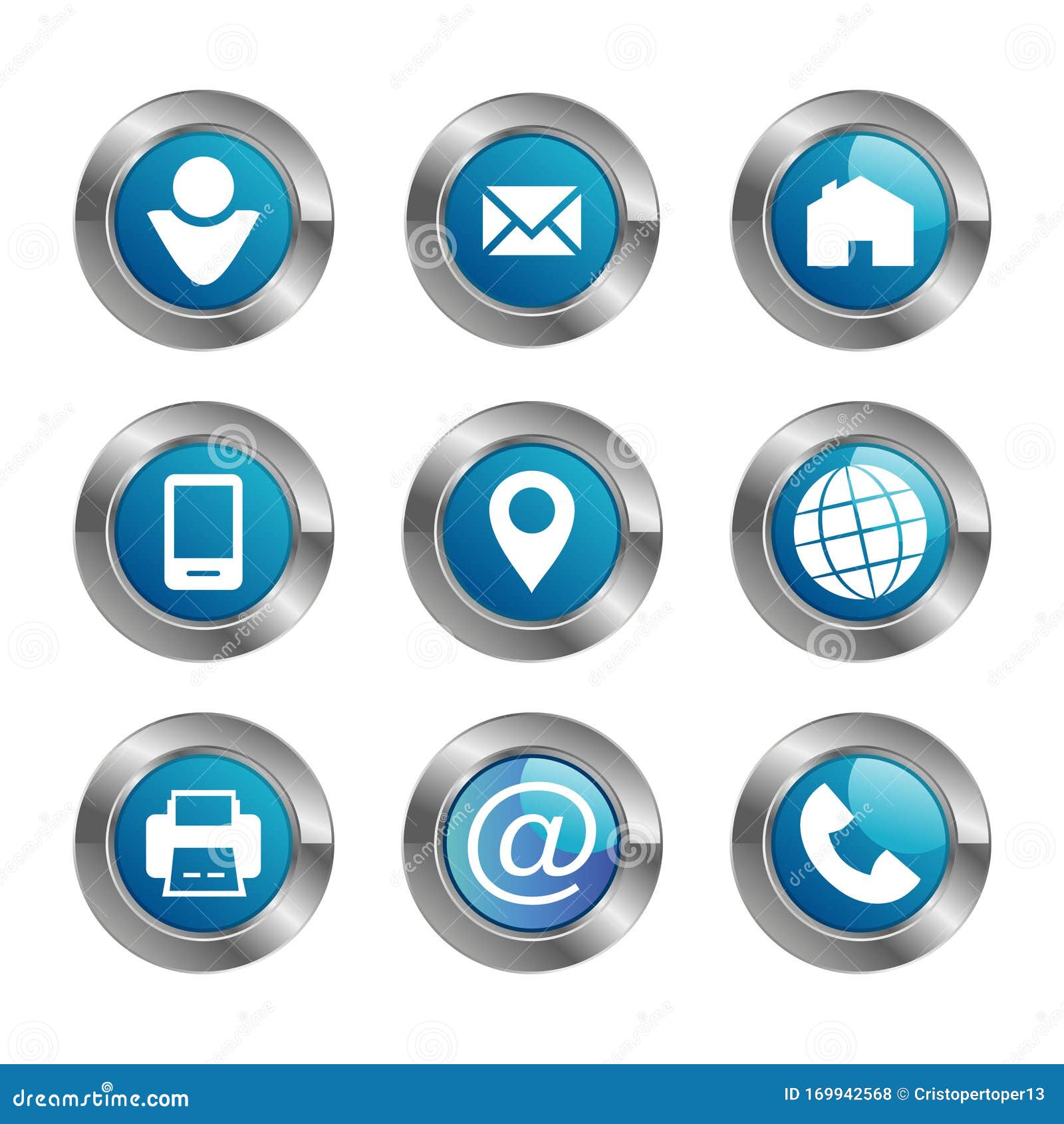 Conjunto de iconos Web ilustración del vector. Ilustración de colorido ...