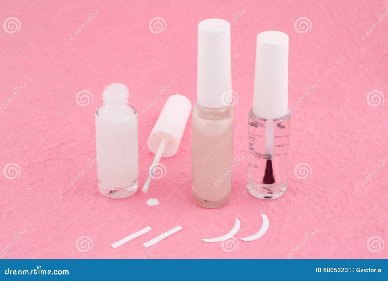 Conjunto De Manicura Francesa Imagen de archivo - Imagen de botellas ...