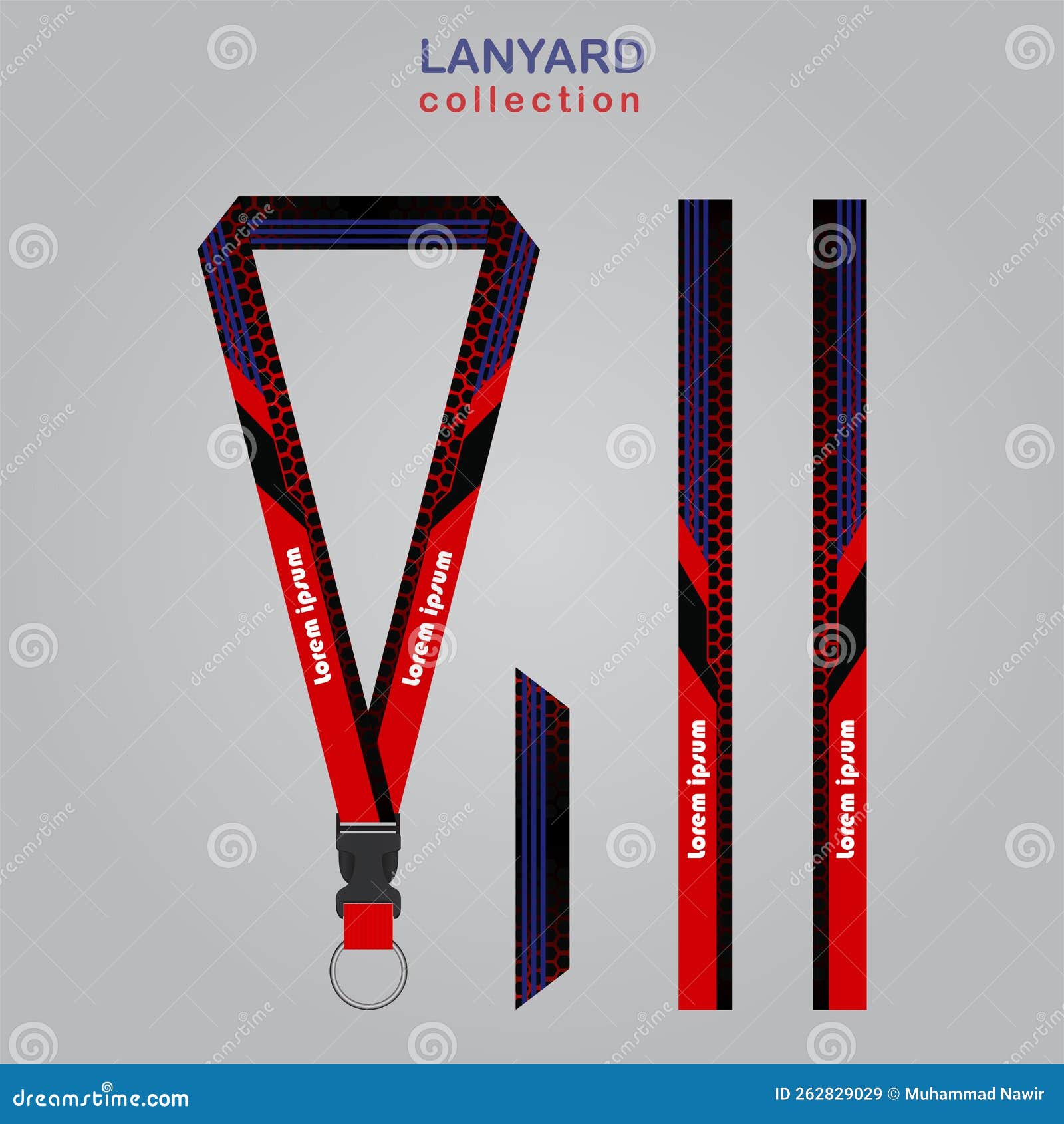 Conjunto De Modelos De Estaleiro De Linha Azul Vermelho Ilustração do ...