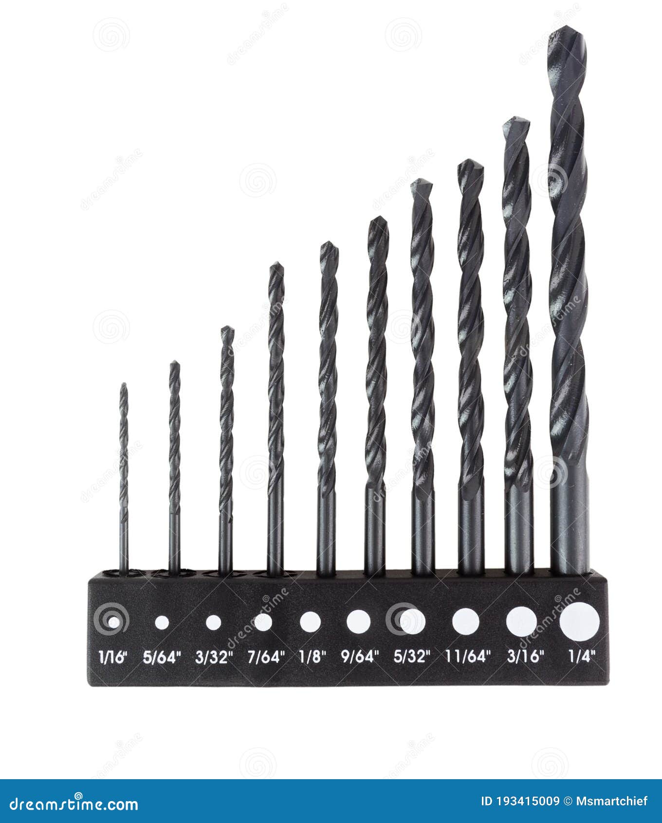 Conjunto De Nuevos Bits De Taladro Imagen de archivo - Imagen de gente ...
