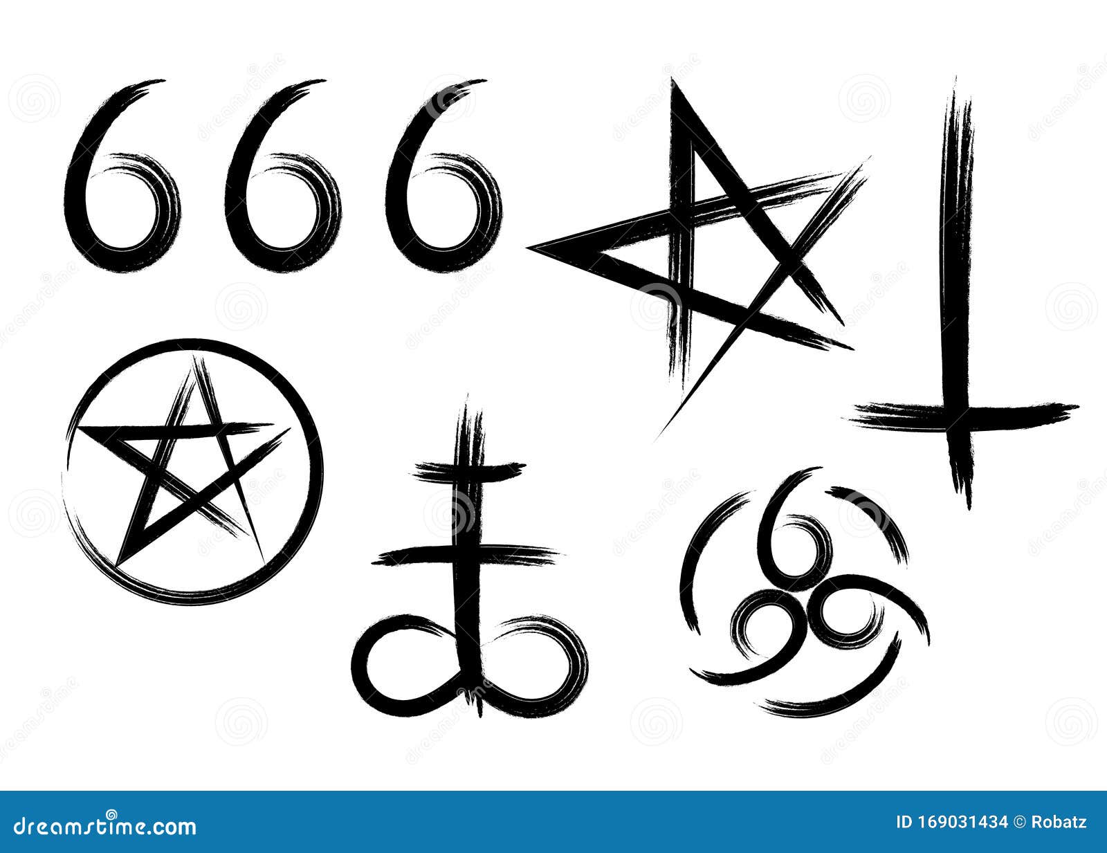 Diseño Vectorial De Símbolo Satánico Aislado 53 Off