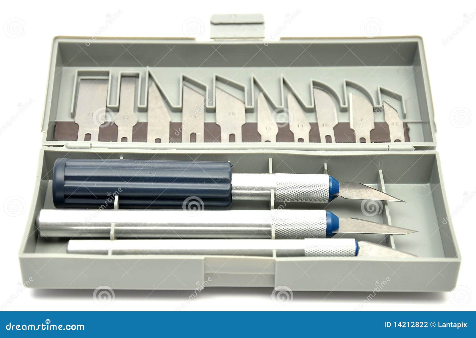 Conjunto Del Cuchillo De Exacto Foto de archivo - Imagen de conjunto ...