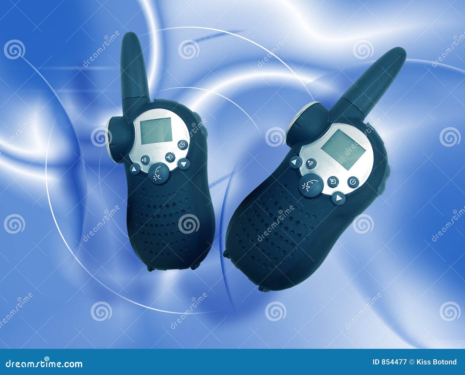 Conjunto del Walkietalkie imagen de archivo. Imagen de nexo - 854477