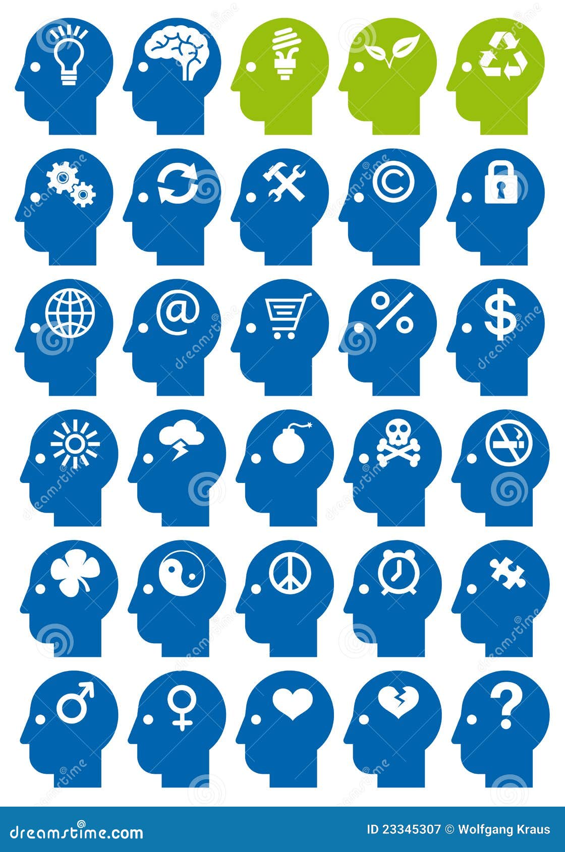 Conjunto Principal Del Icono, Vector Stock de ilustración - Ilustración ...