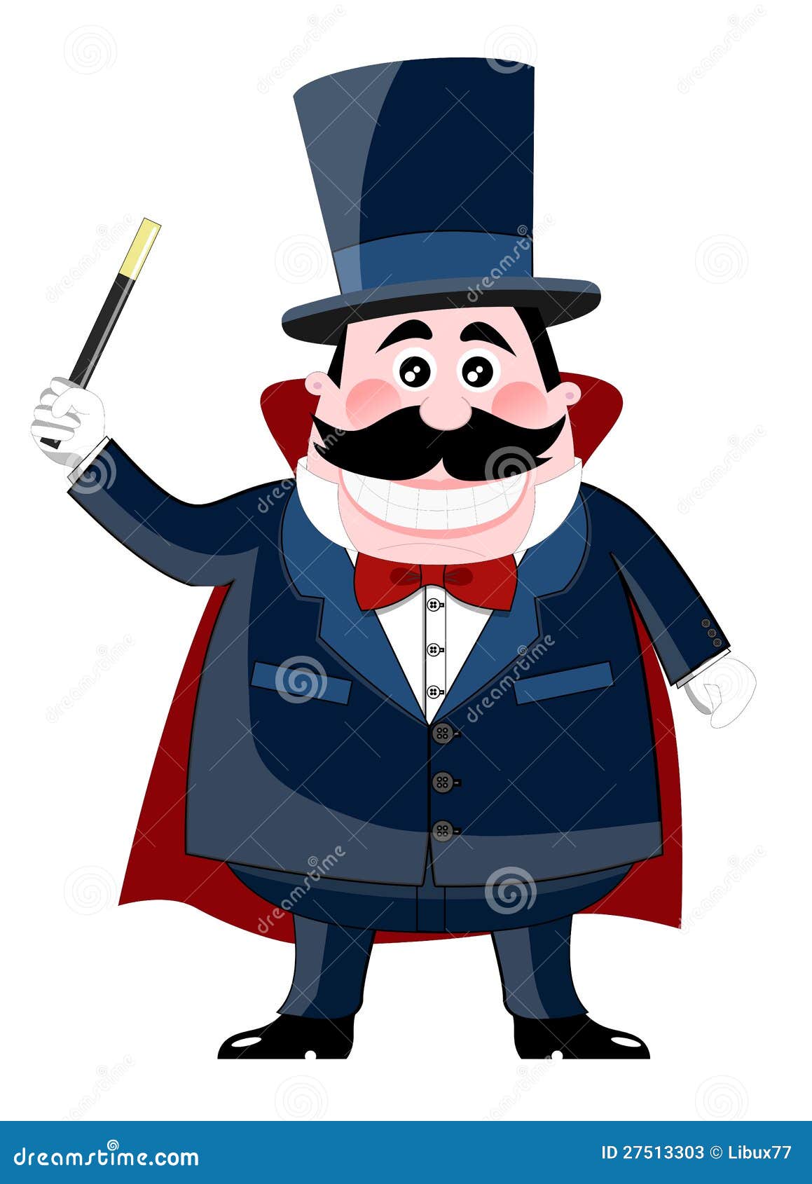 Conjurer stock vector. Illustration of power, cool, positive - 27513303