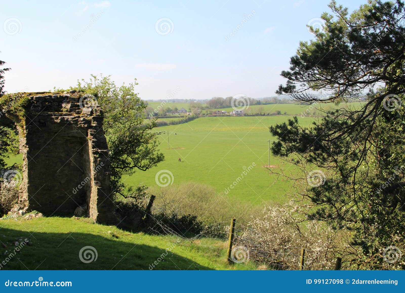 View from Conna castle stock photo. Image of ireland - 99127098
