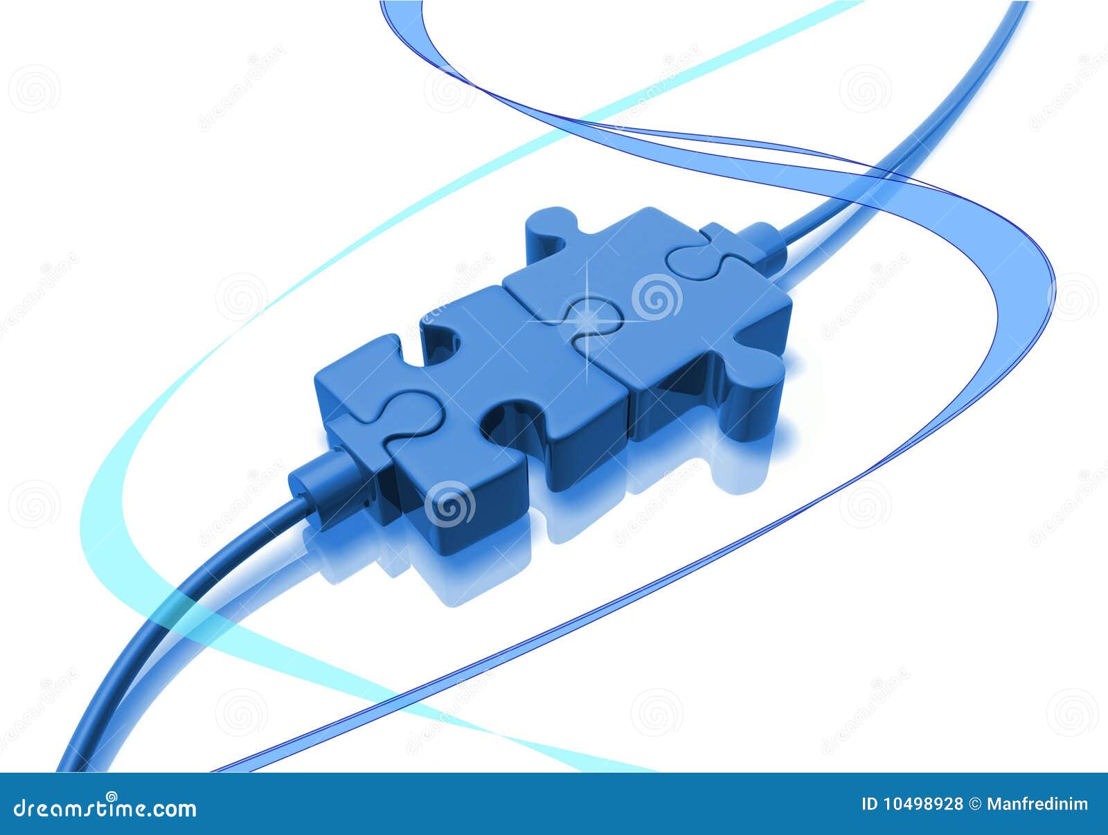 Connect stock illustration. Illustration of connect, solution - 10498928