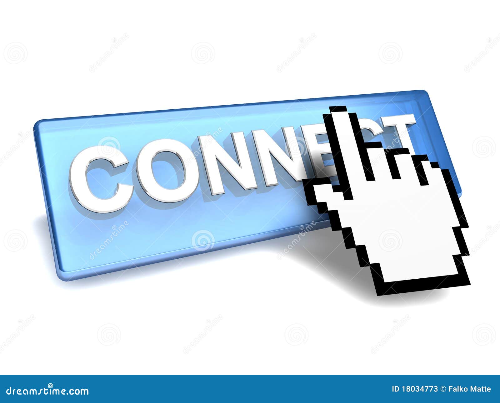 Connect button stock illustration. Illustration of icon - 18034773