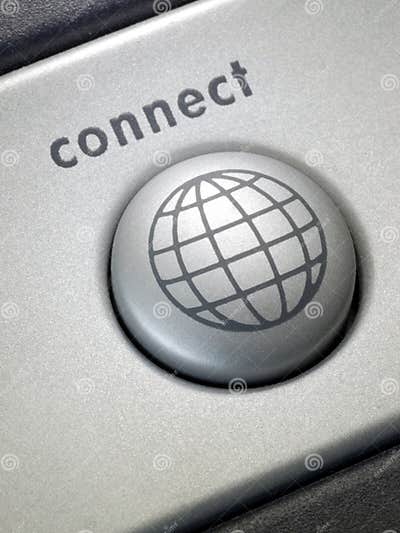 Connect button 2 stock photo. Image of computer, grey, connect - 538052