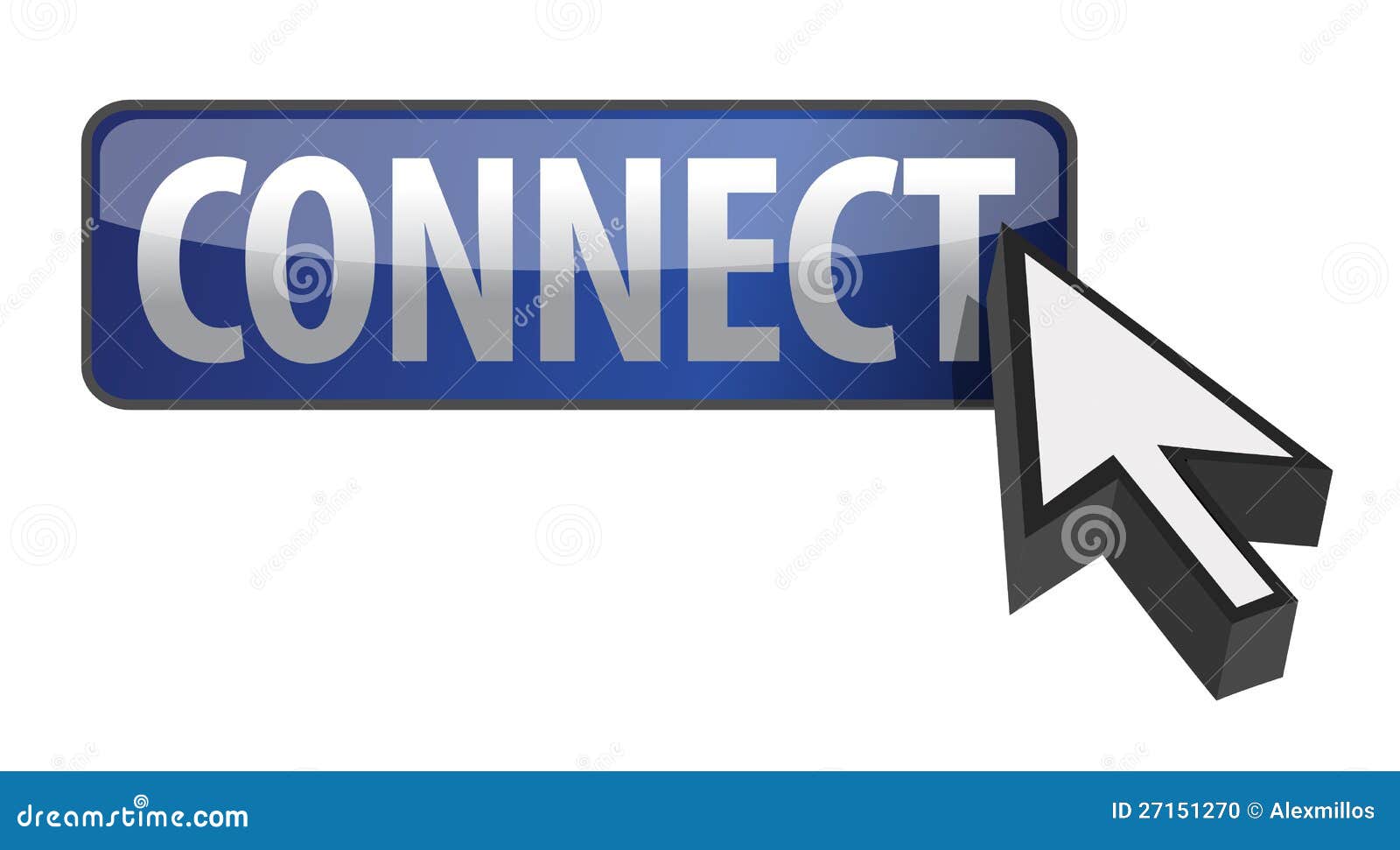 Connect Button On A Keyboard Royalty-Free Stock Photo | CartoonDealer ...