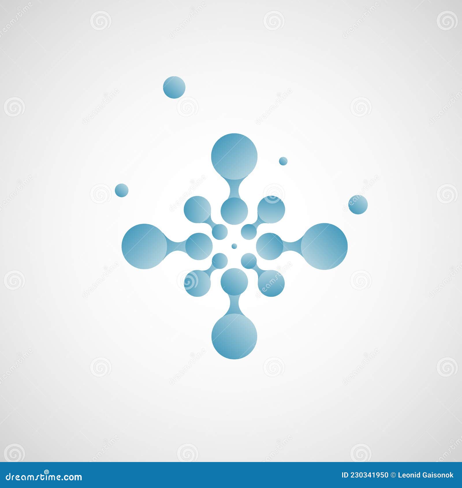 Connect Circle Logo Design. Digital Background. Modern Gradient Design ...