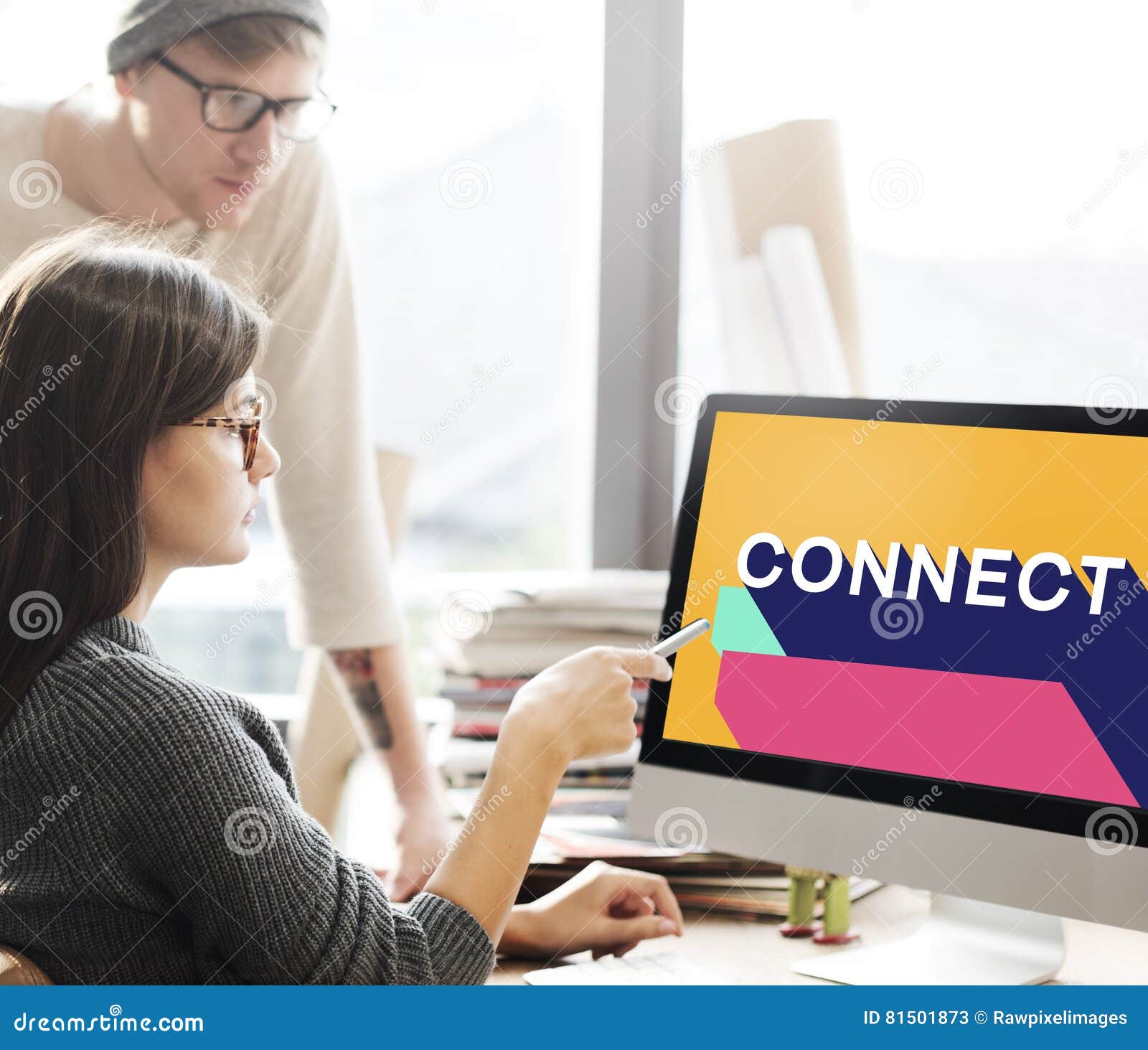 Connect Connection Contact Join Network Social Concept Stock Image ...