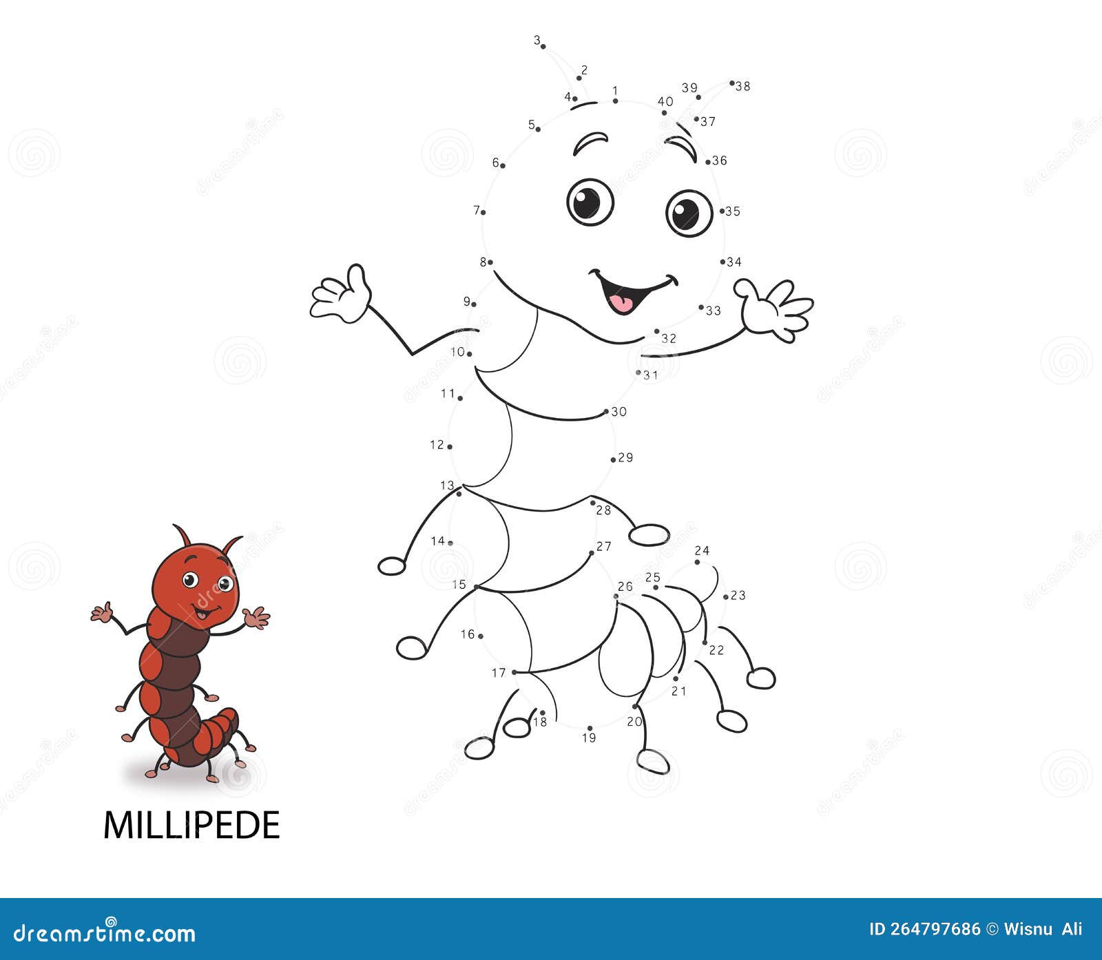 Connect Dot To Dot Game. Numbers Game. Draw A Line. Vector Illustration ... Connect Dot To Dot Game. Numbers Game. Draw A Line. Vector Illustration ...