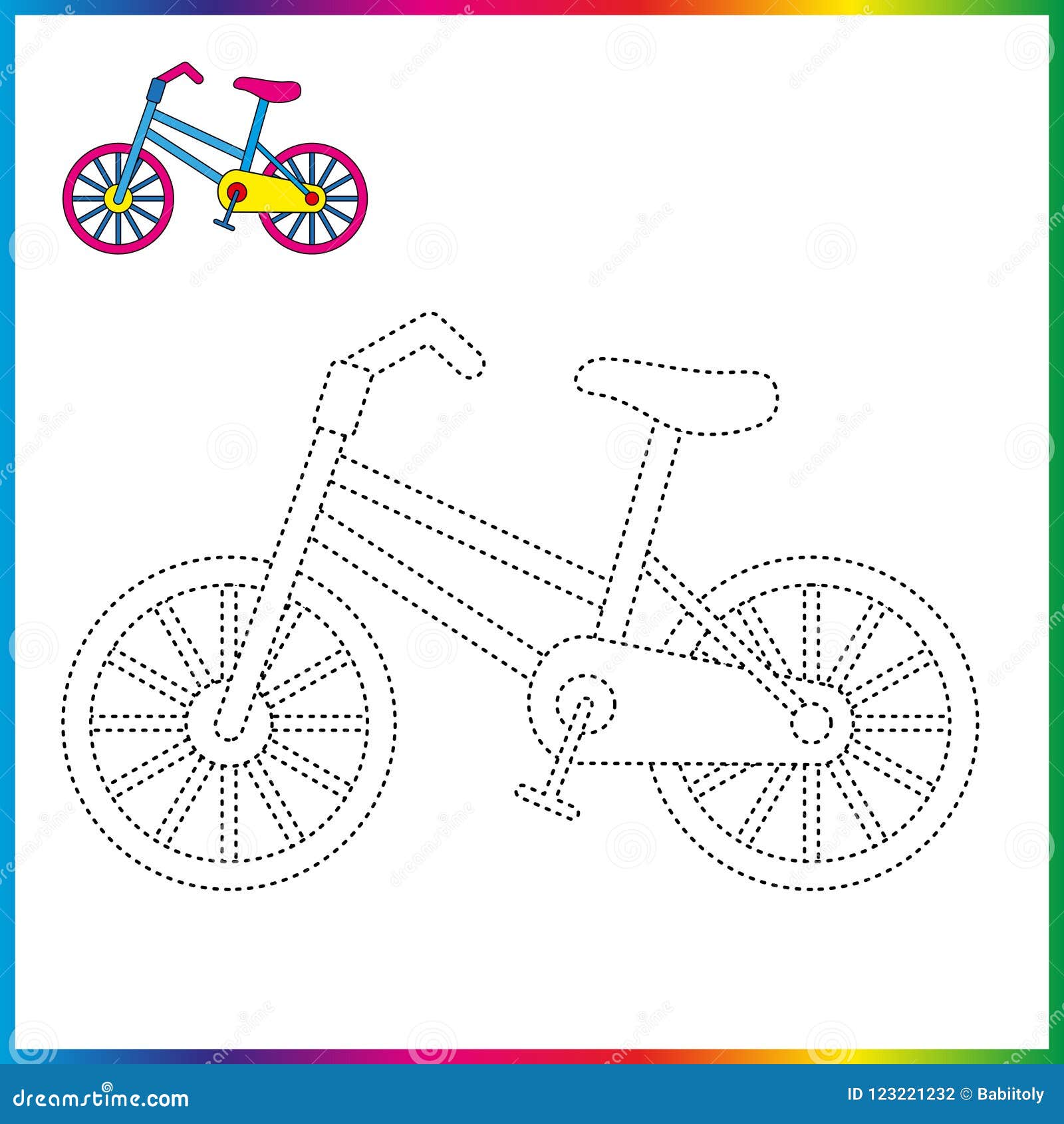Connect the Dots and Coloring Page. Worksheet - Game for Kids. Restore ...