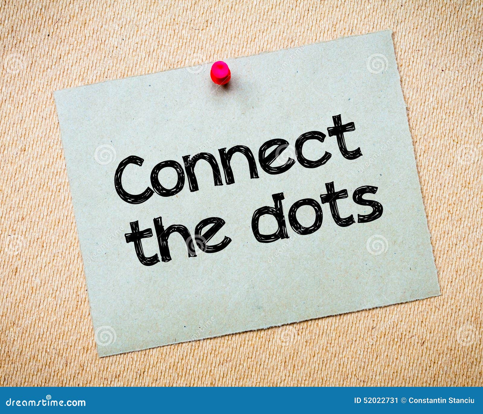 Connect the Dots stock image. Image of recycled, expression - 52022731