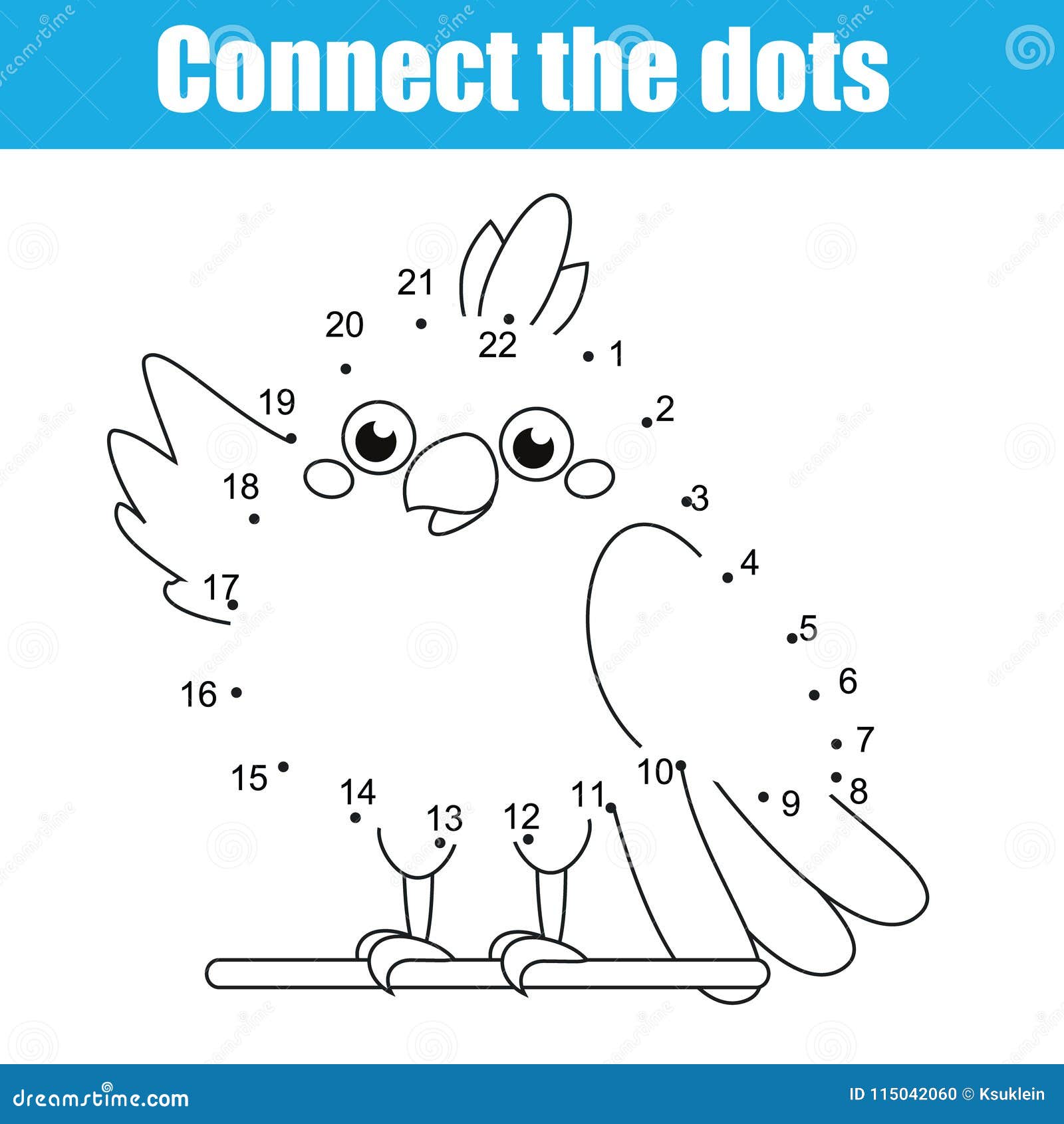 Connect the Dots by Numbers Children Educational Game. Animals Theme ... Connect the Dots by Numbers Children Educational Game. Animals Theme ...